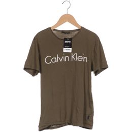 Calvin Klein Herren T-Shirt, braun, Gr. 46
