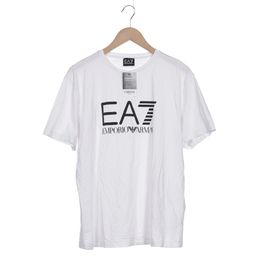 EA7 Emporio Armani Herren T-Shirt, weiß