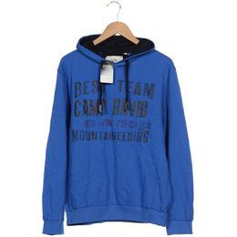 CAMP DAVID Herren Kapuzenpullover, blau