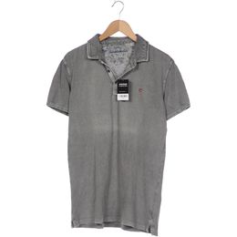 Napapijri Herren Poloshirt, grau, Gr. 54