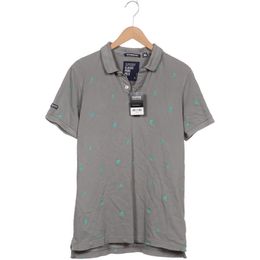 Superdry Herren Poloshirt, grau, Gr. 54