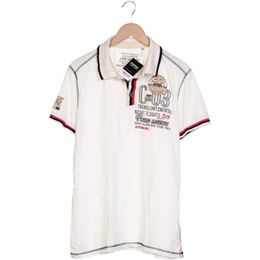 CAMP DAVID Herren Poloshirt, weiß