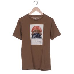 s.Oliver Herren T-Shirt, braun