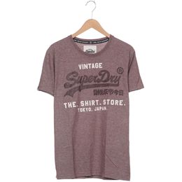 Superdry Herren T-Shirt, bordeaux