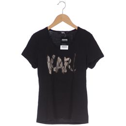 K by KARL LAGERFELD Karl by Karl Lagerfeld Damen T-Shirt, schwarz