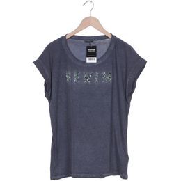 Garcia Damen T-Shirt, marineblau, Gr. 44