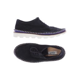 Clarks Damen Halbschuh, schwarz