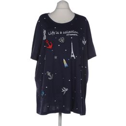 MIAMODA Damen T-Shirt, marineblau, Gr. 58