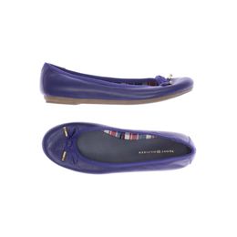 Tommy Hilfiger Damen Ballerinas, blau