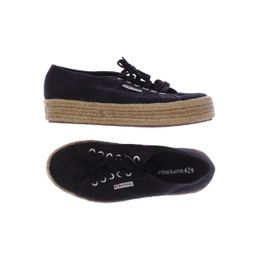 Superga Damen Sneakers, schwarz