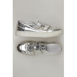 Zara Damen Sneakers, silber