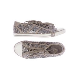 Mustang Damen Sneakers, silber, Gr. 39