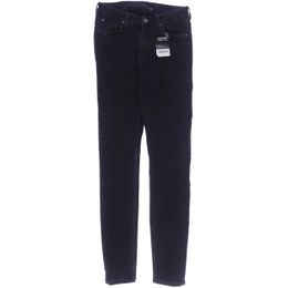 WEEKDAY Damen Jeans, schwarz, Gr. 30