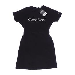 Calvin Klein Jeans Damen Kleid, schwarz, Gr. 152