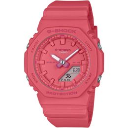 Chronograph Casio G-SHOCK Armbanduhren rot Damen Quarzuhren