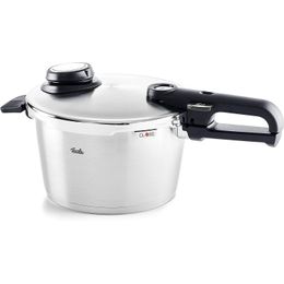 Schnellkochtopf Fissler "vitavit premium Edelstahl 4,5 L, Ø 22 cm" Töpfe Gr. Ø 22 cm, silberfarben Schnellkochtöpfe