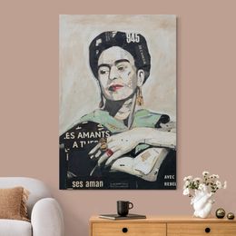Akustikbild Frida Kahlo - Collage No.4