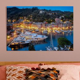 Akustikbild Nacht im Hafen von Portofino