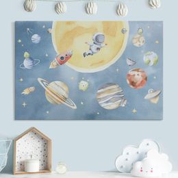 Akustikbild Aquarell Unser Planetensystem