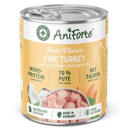 AniForte Fine Turkey Pute mit Süsskartoffel 2,4 kg