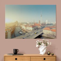 Akustikbild Berlin am Morgen