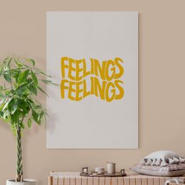 Akustikbild Feelings gelb