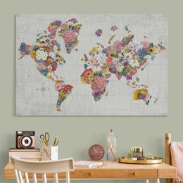Akustikbild Botanische Weltkarte