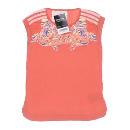Adidas Damen T-Shirt, orange, Gr. 140