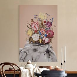 Akustikbild Enkel Dika - Astronautenanzug mit Blumen