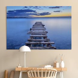 Akustikbild Steg ins ruhige Meer
