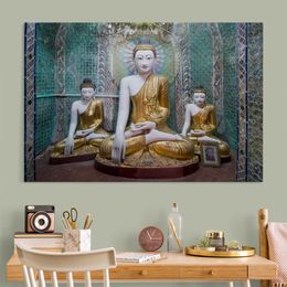 Akustikbild Buddha Statuen