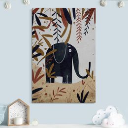 Akustikbild Elefant im Dschungel