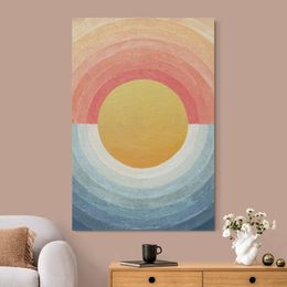 Akustikbild Sonne zwischen Himmel und Meer