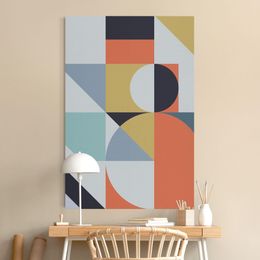 Akustikbild Geometrische Formen in Bunt II