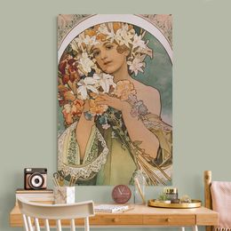 Akustikbild Alfons Mucha - Blume