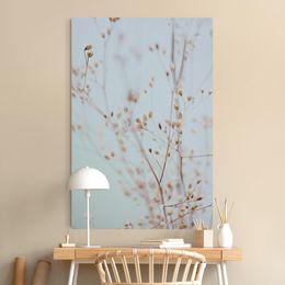 Akustikbild Pastellknospen am Wildblumenzweig