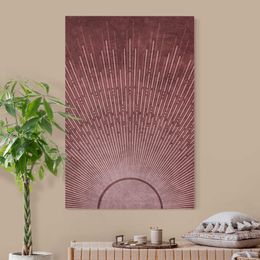 Akustikbild Boho Japan Sonne