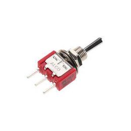 TE Connectivity Kippschalter EIN-AUS-EIN rastend 5 A 1 Wechsler - 1-1825137-6