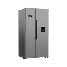 Beko GN163241XBN, Side-by-Side edelstahl Kapazität: Kühlfächer: 364 Liter, Gefrierfächer: 212 Liter Klimaklasse: SN-ST Gefrierfach: 4-Sterne-Fach