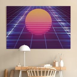 Akustikbild Retro Video mit Kreis