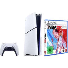 Sony PlayStation® 5 Konsole Slim Standard Edition 1 TB Weiß/Schwarz