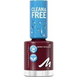 Manhattan Make-up Nägel Clean & Free Nail Lacquer 152 Tidal Wave Blue