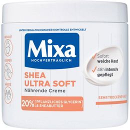 Mixa Körpercreme Mixa Shea Ultra Soft, sensitive Pflege, weiß