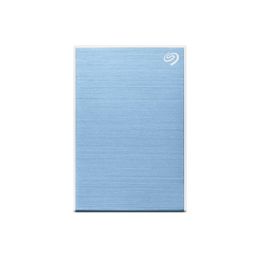 Seagate One Touch mit Kennwortschutz externe HDD-Festplatte (5TB) 2,5", inklusive Rescue Data Recovery Services, blau