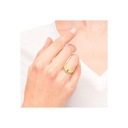 s.Oliver Fingerring 2037982/-83/-84/-85, mit Emaille, beige|gelb|goldfarben