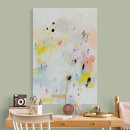 Akustikbild Pastell Konfetti Ausbruch