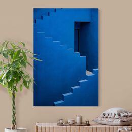 Akustikbild Blaue Architektur