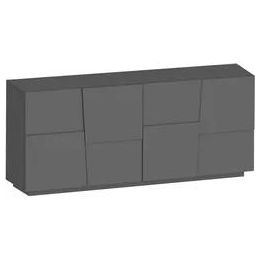 Sideboard Inosign "Pongo" Sideboards Gr. B/H/T: 200cm x 86cm x 44,2cm, schwarz (anthrazit matt)