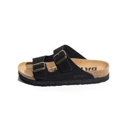 Bayton Pantolette 'BENALLA' Damen Gr&ouml;&szlig;e 38 sand / schwarz