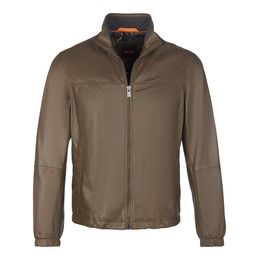 Lederjacke BOSS braun